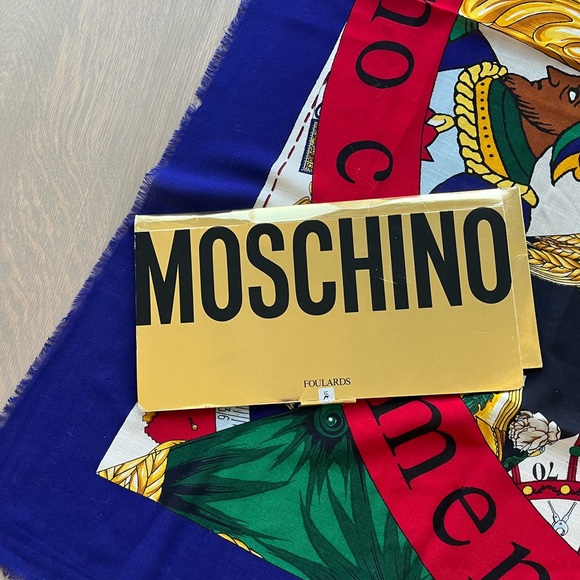 Moschino | Accessories | Vintage Moschino Scarf Originally Bought For ...